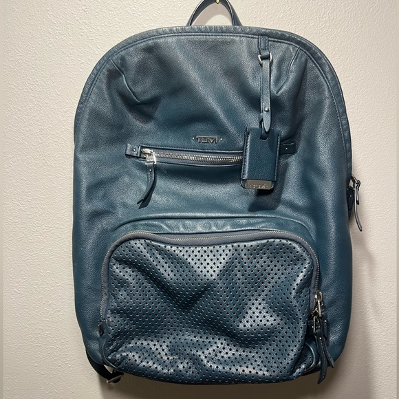 Tumi | Bags | Authentic Blue Tumi Backpack | Poshmark